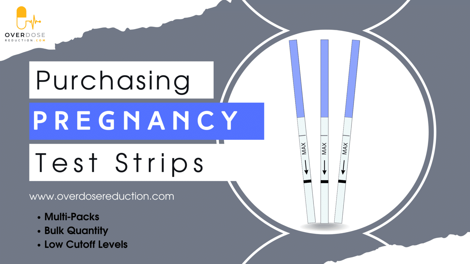 HCG Pregnancy Test Strips Strips- Overdose Reduction